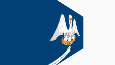 Louisiana Flag Stock Footage ~ Royalty Free Stock Videos | Pond5