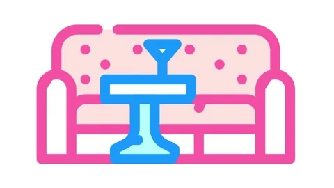 Lounge Icon Stock Video Footage | Royalty Free Lounge Icon Videos | Pond5