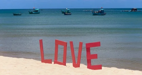 Love Word Beach Stock Videos – Royalty-Free HD & 4K Videos | Page 5