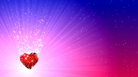 Love Heart Animated Motion Background | Stock Video | Pond5