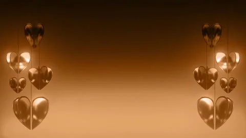 Love Hearts Romantic Motion Background L... | Stock Video | Pond5