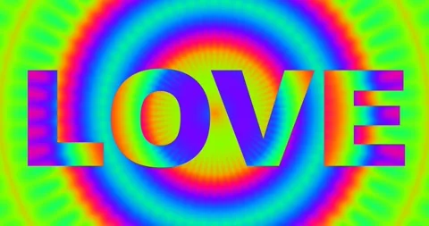 Trippy Love Stock Footage ~ Royalty Free Stock Videos | Pond5