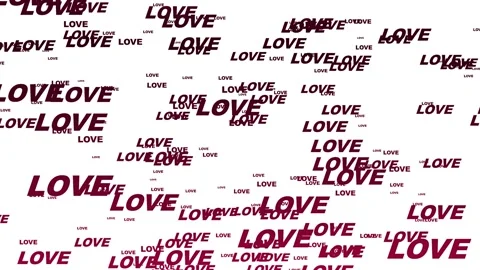 Love Text Interlace Animation Love Word ... | Stock Video | Pond5