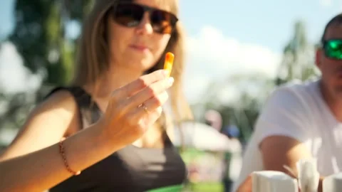 Girl Offering To Stock Videos – Royalty-Free HD & 4K Videos