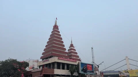 A low-angle tilt shot captures the majes... | Stock Video | Pond5