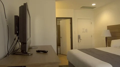 Motel Room Stock Video Footage | Royalty Free Motel Room Videos | Pond5