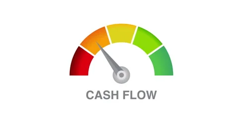 Low cash flow level dial scale motion gr... | Stock Video | Pond5