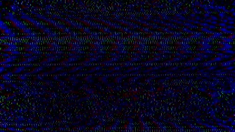 Low fidelity VHS VCR TV glitch noise eff... | Stock Video | Pond5