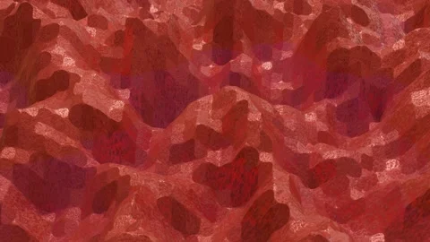 low poly orange moving background. loope... | Stock Video | Pond5