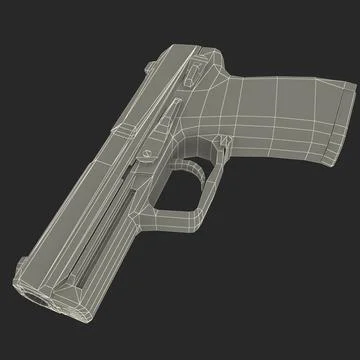 Low Poly Pistols Collection v3 ~ 3D Model #91534592 | Pond5