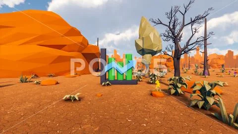Low poly planet Earth white landscape background sustainable ...