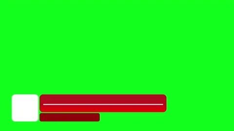 Lower third animation with 2 red text li... | Stock Video | Pond5