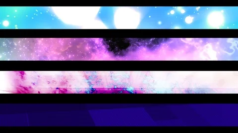 Lower thirds looping animations | Stock Video | Pond5