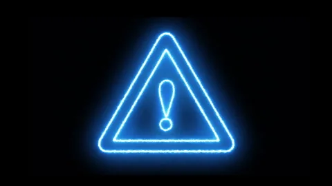 Blue Warning Stock Videos – Royalty-Free HD & 4K Videos