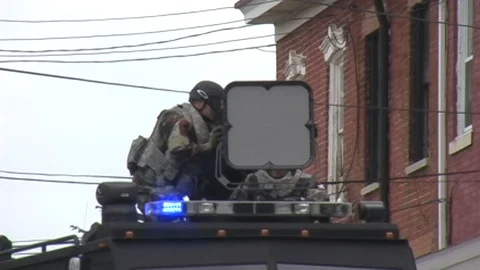 LRAD - Long Range Acoustic Device | Stock Video | Pond5