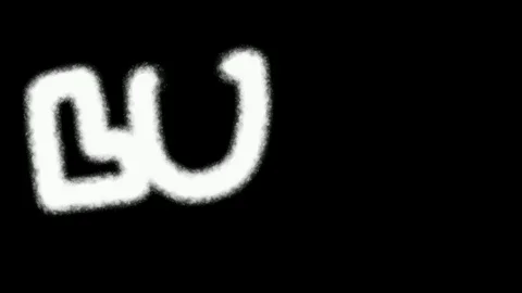 Luck Text Spraypaint Effect Graffiti Kit... | Stock Video | Pond5