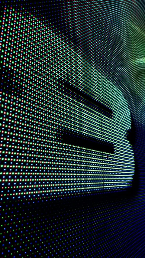 Led Screen Effect Stock Video Footage | Royalty Free Led Screen Effect ...