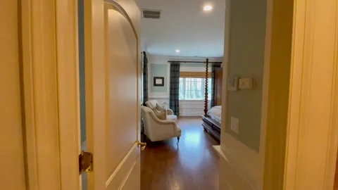 LUX Mansion Master Bedroom 2 | Stock Video | Pond5