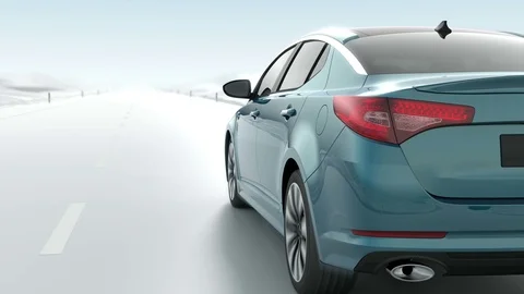 Luxury Car Animation 4k | Stock Video | Pond5