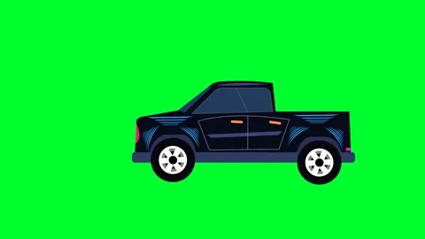 Luxury colorful Car Green screen Animati... | Stock Video | Pond5