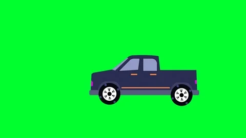 Luxury colorful Car Green screen Animati... | Stock Video | Pond5