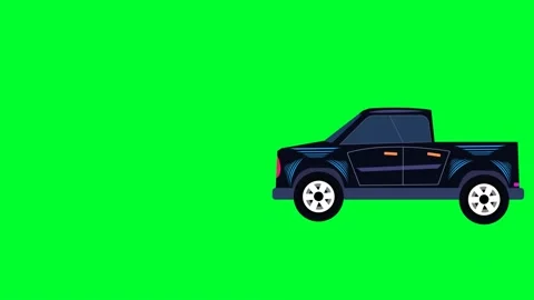 Luxury colorful Car Green screen Animati... | Stock Video | Pond5