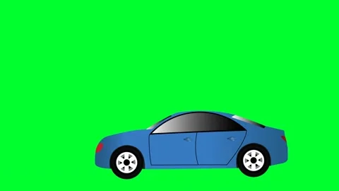 Luxury colorful Car Green screen Animati... | Stock Video | Pond5