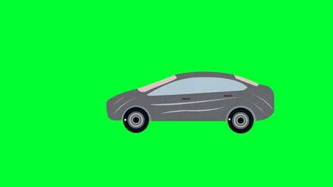 Luxury colorful Car Green screen Animati... | Stock Video | Pond5
