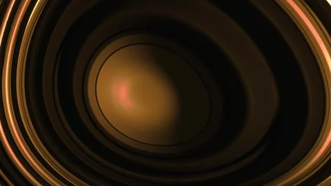 Luxury gold spiral circle turning on bla... | Stock Video | Pond5