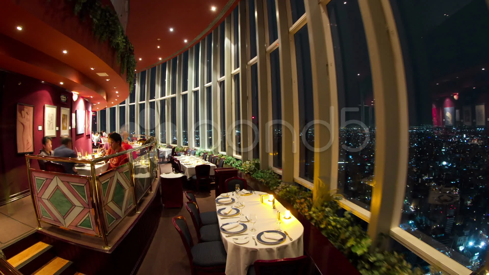 Night World Trade Center Restaurant