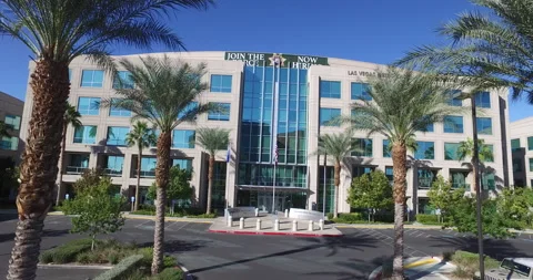 LVMPD Headquarters Las Vegas police day ... | Stock Video | Pond5