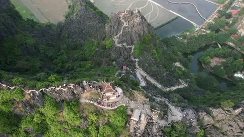 Lying Dragon Statue on Mountain Top at M... | Stock Video | Pond5