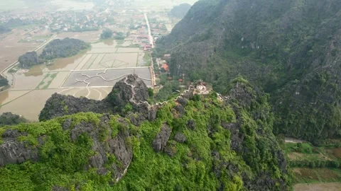 Lying Dragon Statue on Mountain Top at M... | Stock Video | Pond5