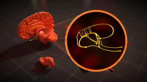 Lymbic System - Brain Anatomy | Stock Video | Pond5