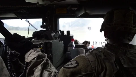 Inside Humvee Stock Footage ~ Royalty Free Stock Videos | Pond5