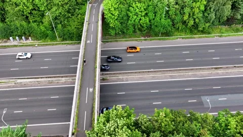 M60 Ring Road, Manchester. | Stock Video | Pond5