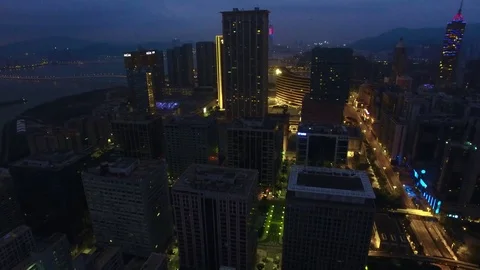 Macau Aerial Stock Video Footage | Royalty Free Macau Aerial Videos | Pond5