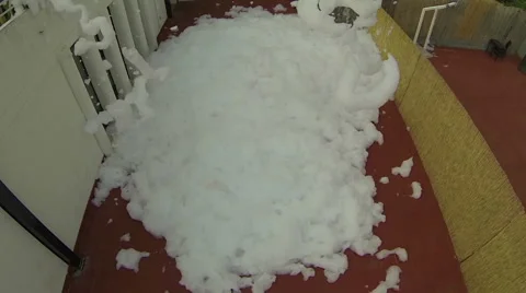 Machine Of Foam In The Pool Party Stock Video Pond5