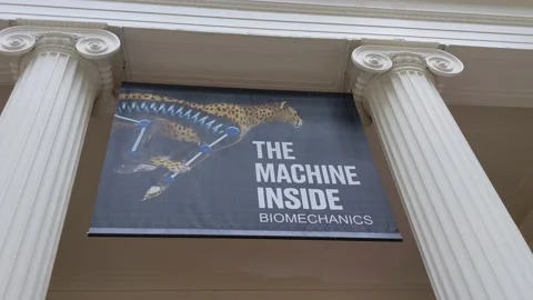 The Machine Inside BIomechanics Signage | Stock Video | Pond5
