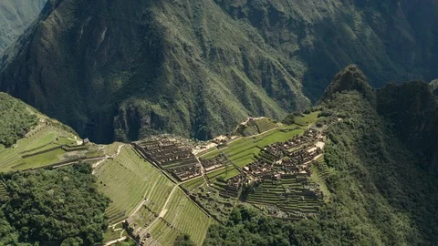 Machu Picchu Aerial Stock Video Footage | Royalty Free Machu Picchu ...