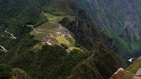Machu Picchu Ruins, The Ancient Inca Cit... | Stock Video | Pond5