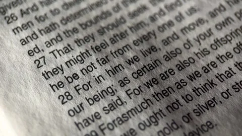 Bible Text Stock Video Footage | Royalty Free Bible Text Videos | Pond5