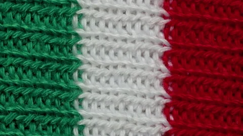 Macro view of fabric texture of Italian ... | Stock Video | Pond5