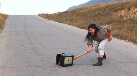 Smashing Television Stock Videos – Royalty-Free HD & 4K Videos | Pond5