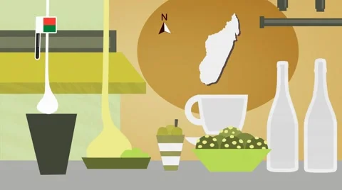 Madagascar - Vector Menu - Restaurant - ... | Stock Video | Pond5