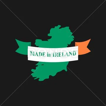 Ireland Outline Logo Ireland Logo Photos And Images & Pictures