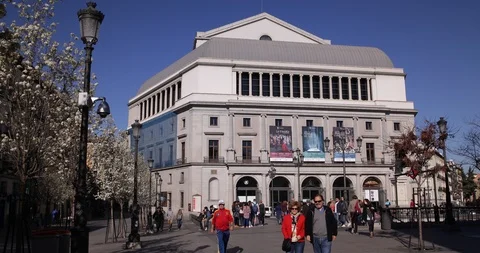 Madrid City Crowd of People Visit Royal ... | Stock Video | Pond5