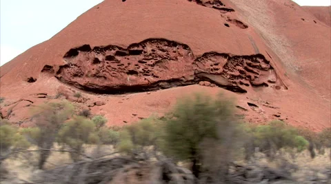 Magic of Aboriginal Uluru | Stock Video | Pond5