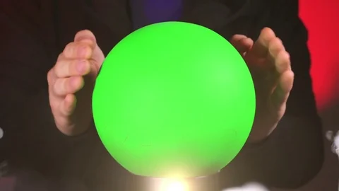 Crystal Ball Green Screen Stock Footage ~ Royalty Free Stock Videos | Pond5