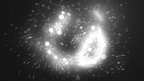 Magic Christmas Winter Frost Trail Trans... | Stock Video | Pond5